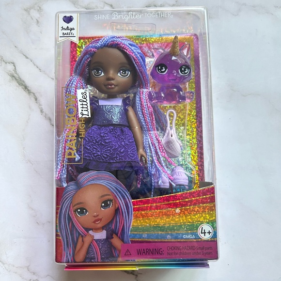 MGA Entertainment | Toys | 224 Rainbow High Littles Indigo Bailey Doll ...
